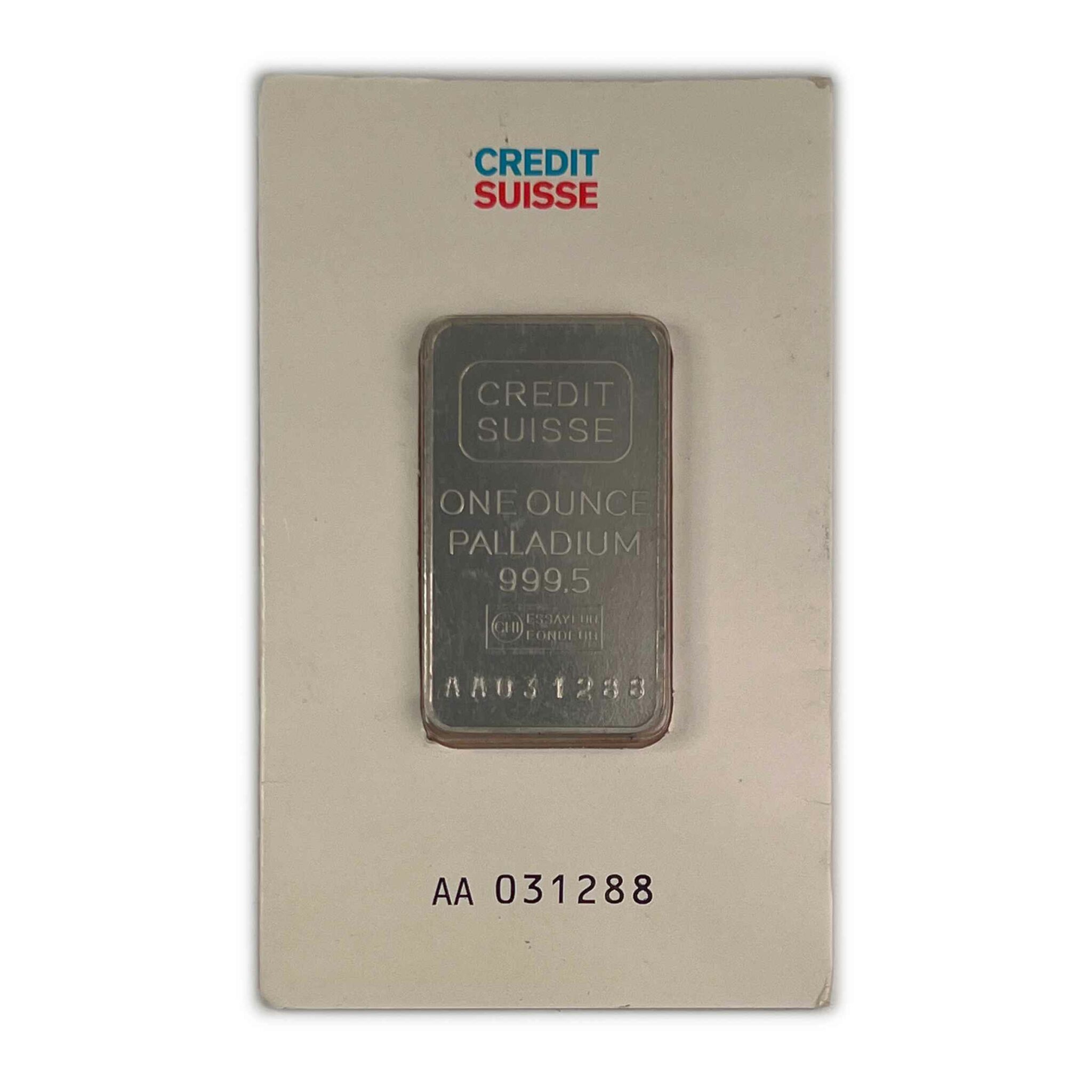 1 oz Palladium Bar | Jefferson Coin